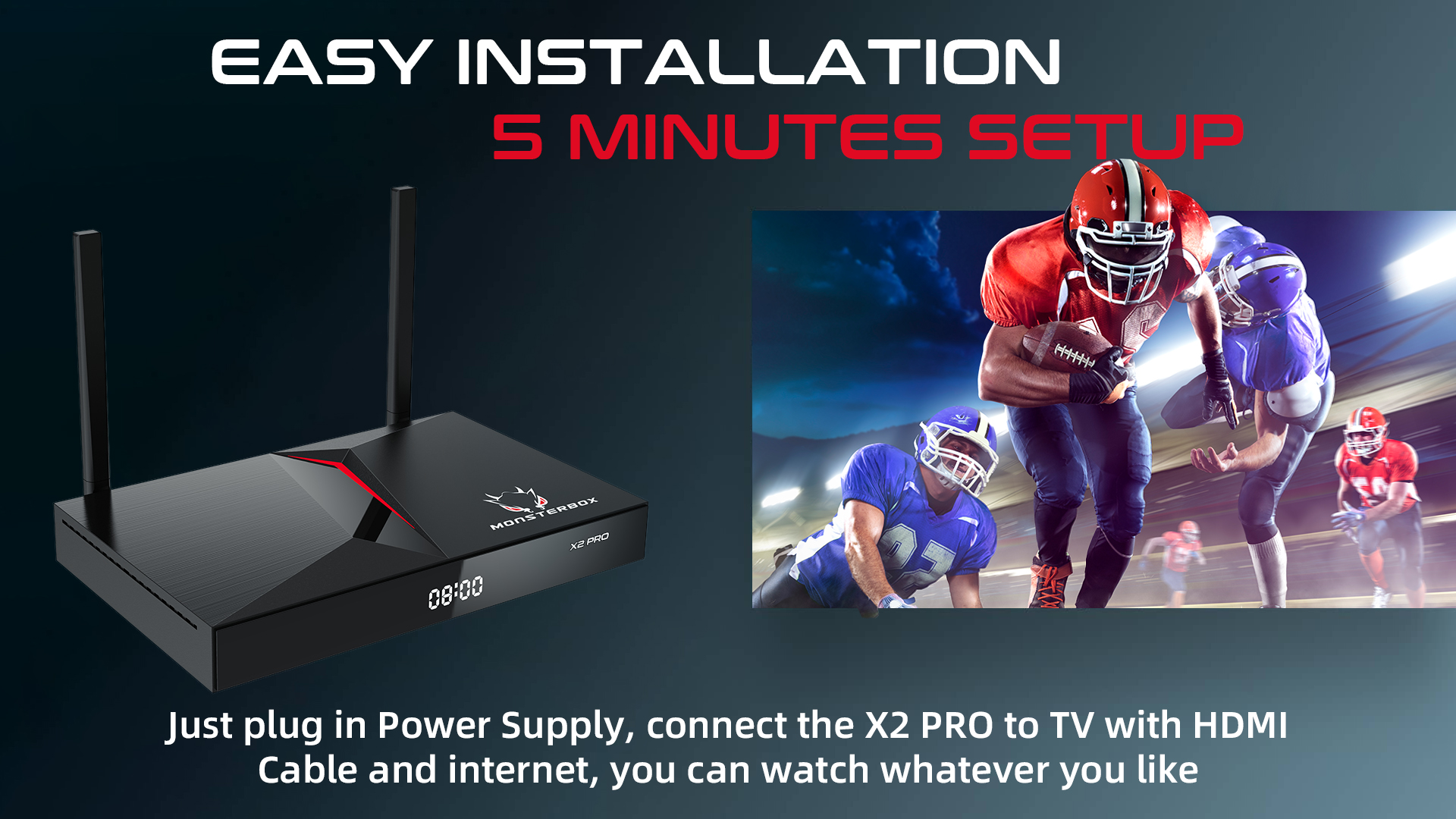 #1 Android IPTV Box USA & CAD Monsterbox X1 Max | #1 Android IPTV Box ...